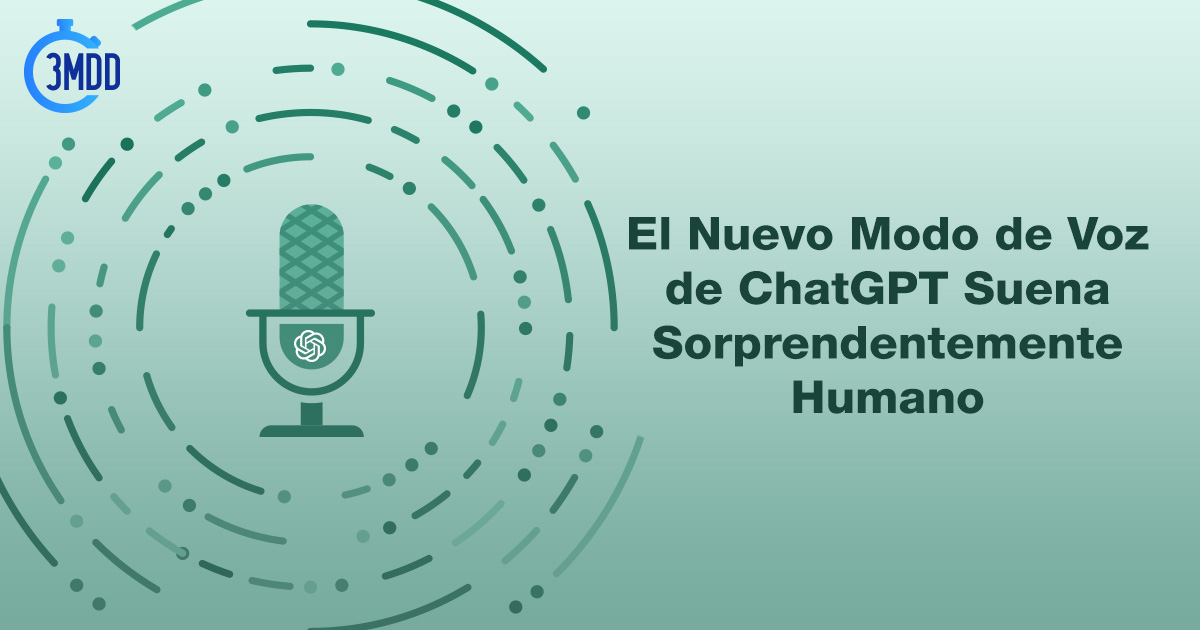 El Nuevo Modo de Voz de ChatGPT Suena Sorprendentemente Humano